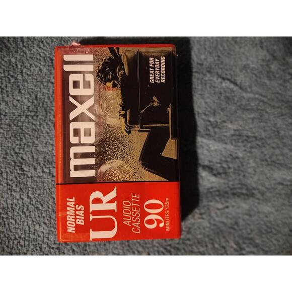 Maxell | Media | New Maxwell Ur 9 Min Blank Audio Cassettetape Normal ...